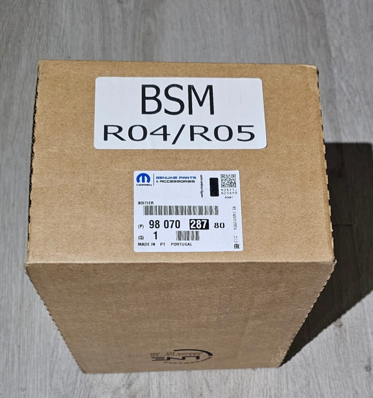 Caja De Fusible (BSM) R04 - R05 Citroen - Cartronic Motors